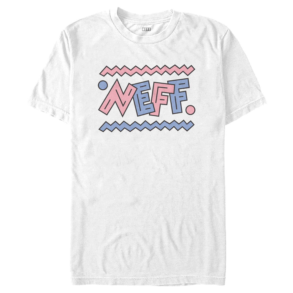Men's NEFF Retro Pink and Blue Logo T-Shirt – Neff Headwear