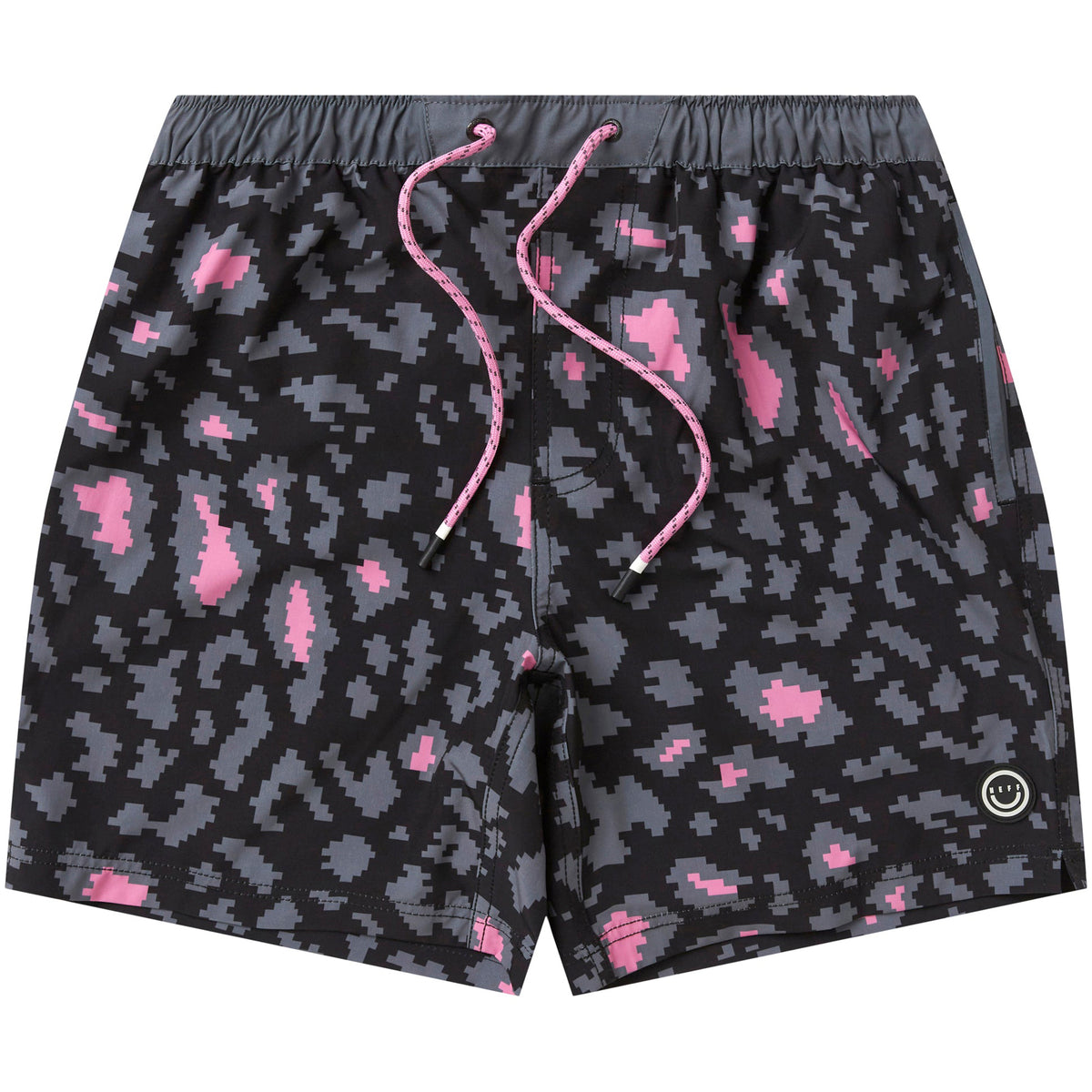 Men's NEFF Pink Pixel 17" Hot Tub Swim Trunks – Neff Headwear