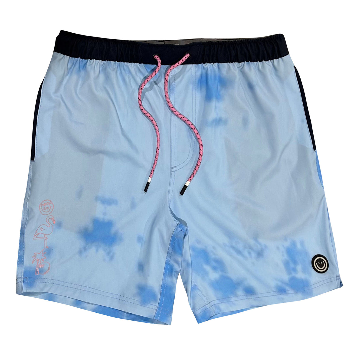 Men's NEFF La Bodega 17" Hot Tub Swim Trunks Blue – Neff Headwear
